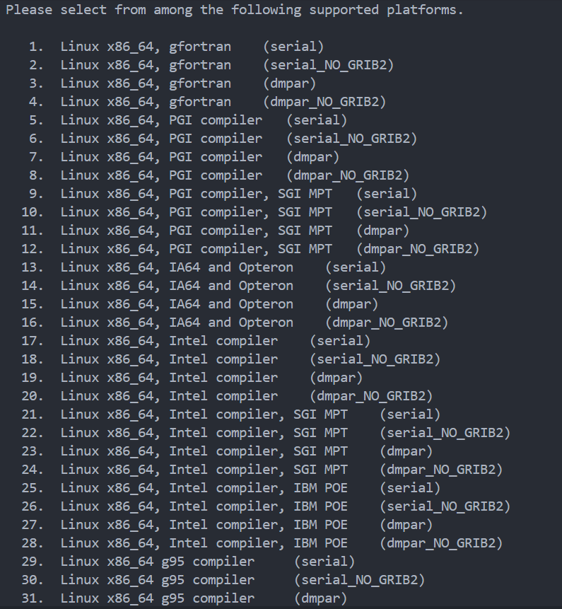 WRF在Linux系统下的安装教程（手动编译） -Palwe-Code